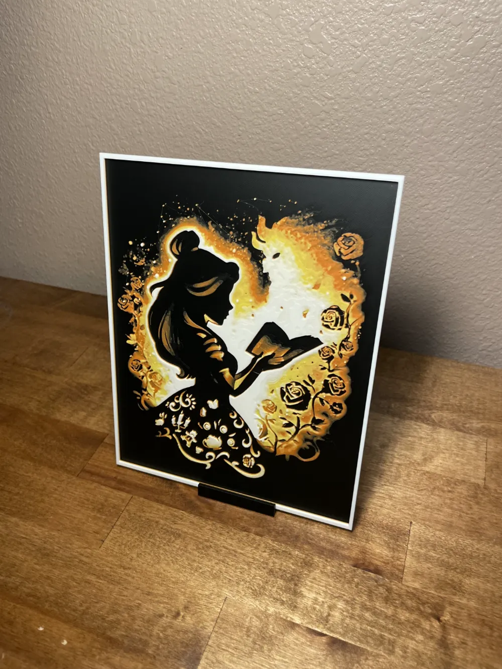 Hueforge - Disney - Belle Reading Book (updated) by Cloudy Nostalgia ...