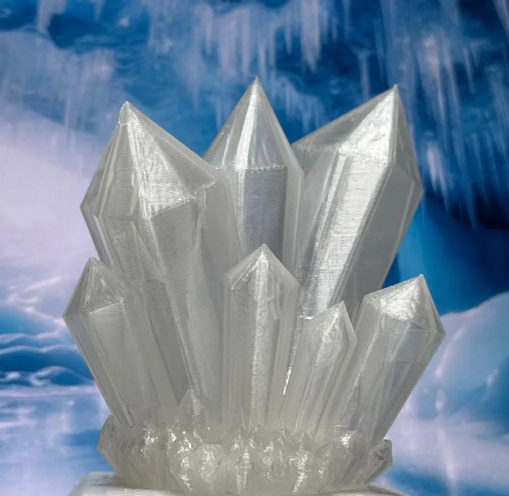 Ice Crystal Formation with Crystal Base by Frank_druckt_3D_auf_TikTok ...