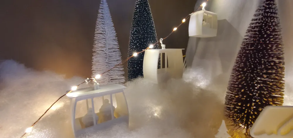 Christmas Gondola Set by Goldni007 - MakerWorld