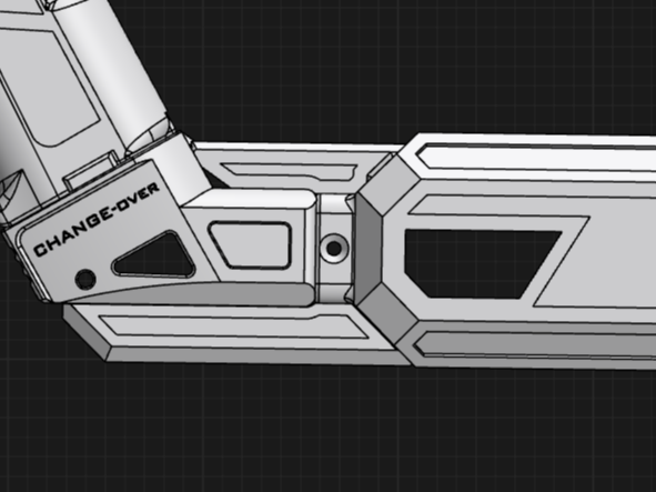 八卦系列机匣（巽卦）SQB快乐瓶 来自 aaaaaavi.MakerWorld：免费下载 3D 模型