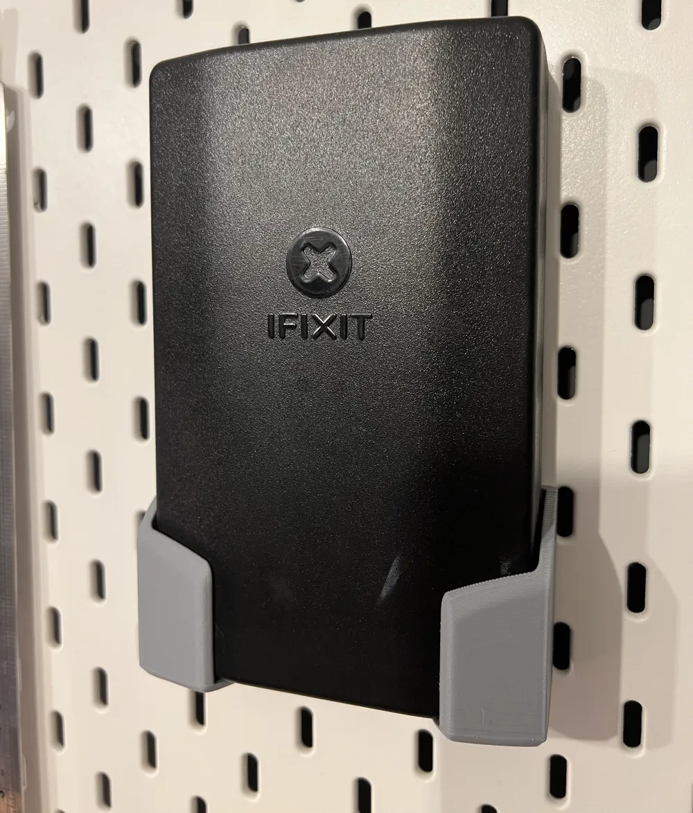 iFixit Mako Screwdriver Mount for Ikea Skadis Remixed by DavidsGotWood - MakerWorld