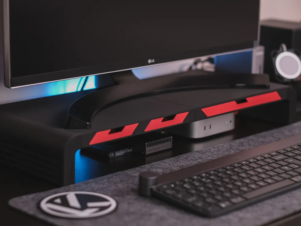 Fully 3D Printed Monitor Riser - Free 3D Print Model - MakerWorld