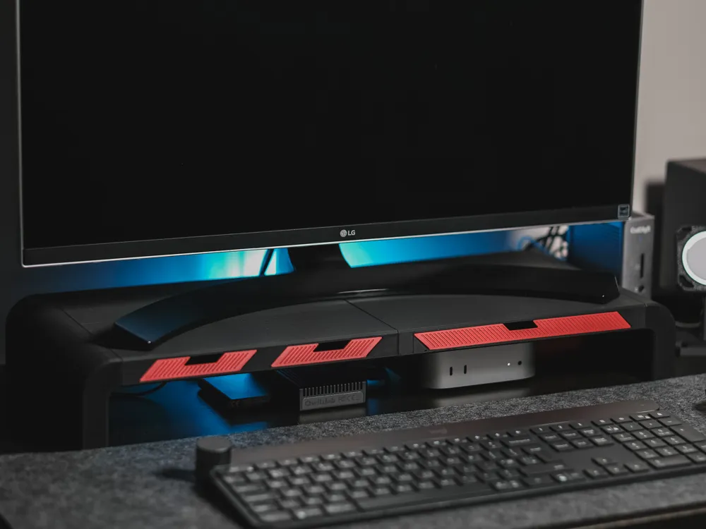 Fully 3D Printed Monitor Riser - Free 3D Print Model - MakerWorld