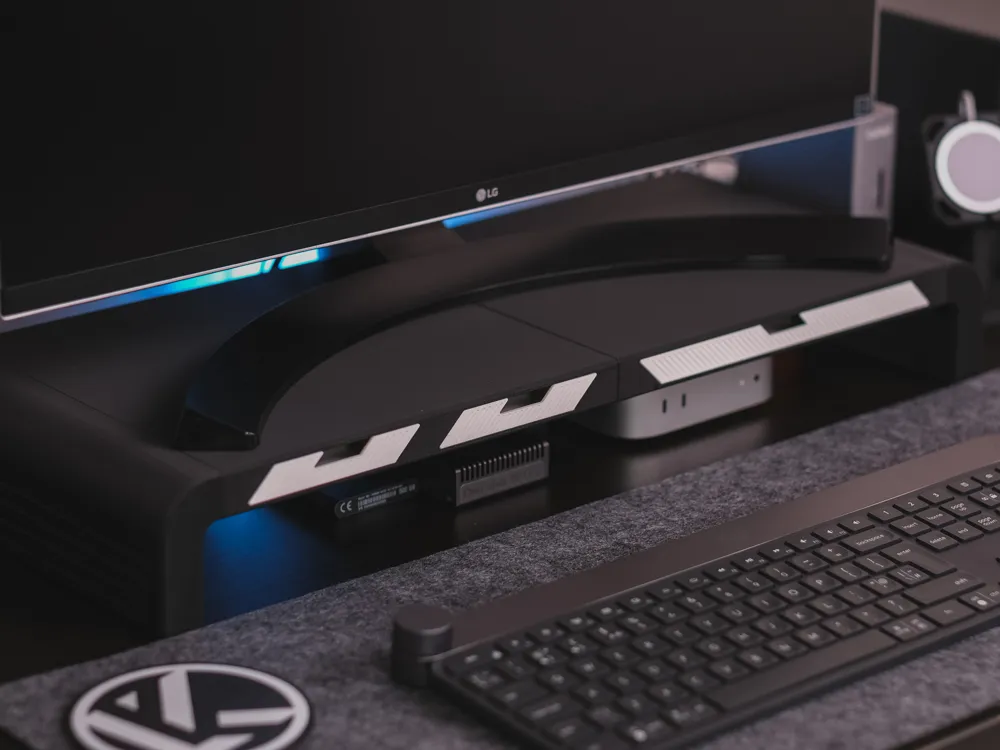 Fully 3D Printed Monitor Riser by KL Worx - MakerWorld