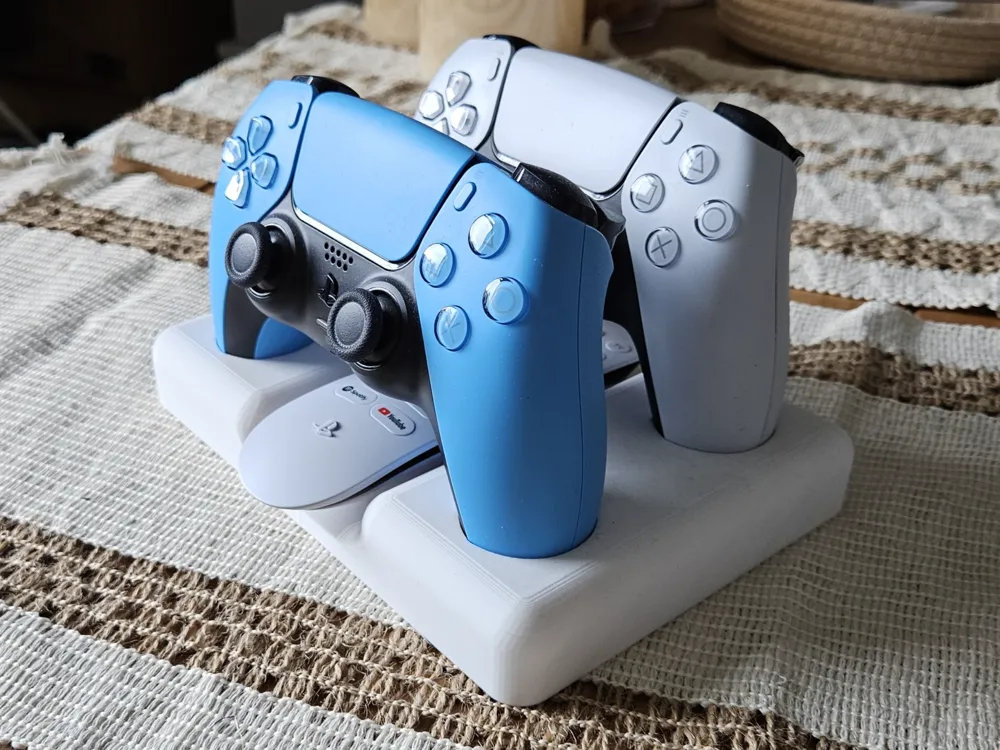 Dual PS5 Controller and Remote Stand by chrisrkilv - MakerWorld