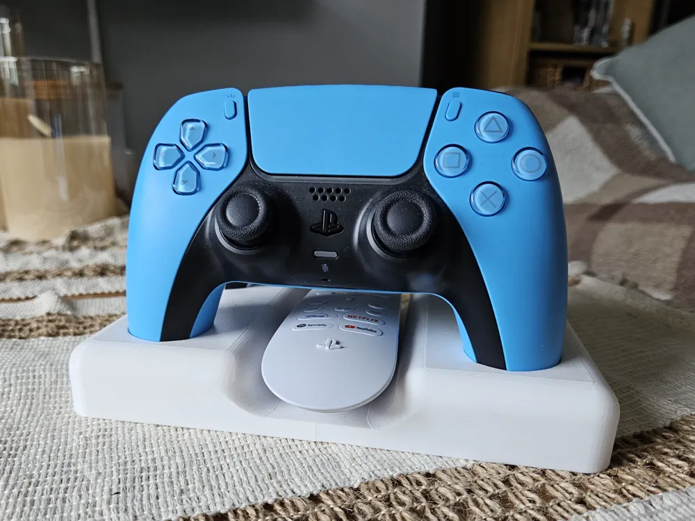 Dual PS5 Controller and Remote Stand by chrisrkilv - MakerWorld
