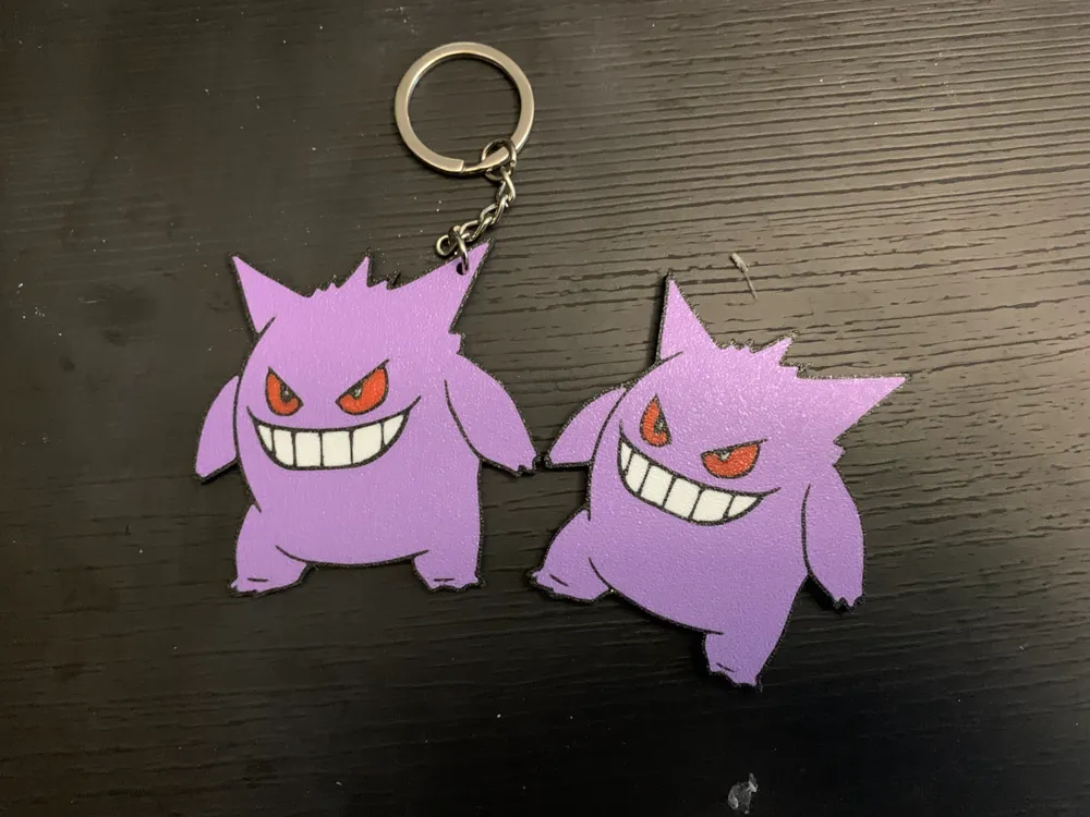 Pokemon Gengar Keychain/magnet by Ryuhun - MakerWorld