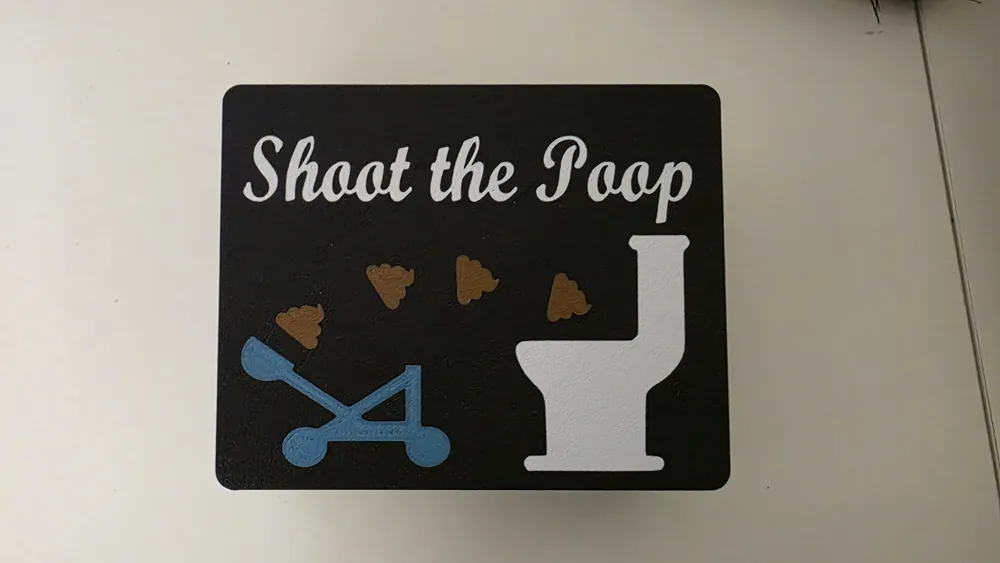 Shoot the Poop box game - Free 3D Print Model - MakerWorld