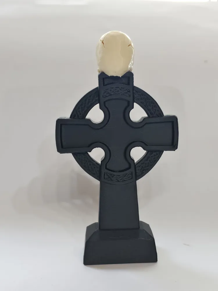 Cross Skull - Free 3D Print Model - MakerWorld