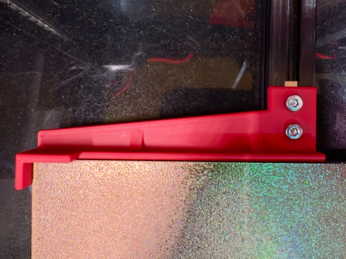 Voron 2.4 Build Plate Alignment Guides (350mm Bed) - Free 3D Print ...