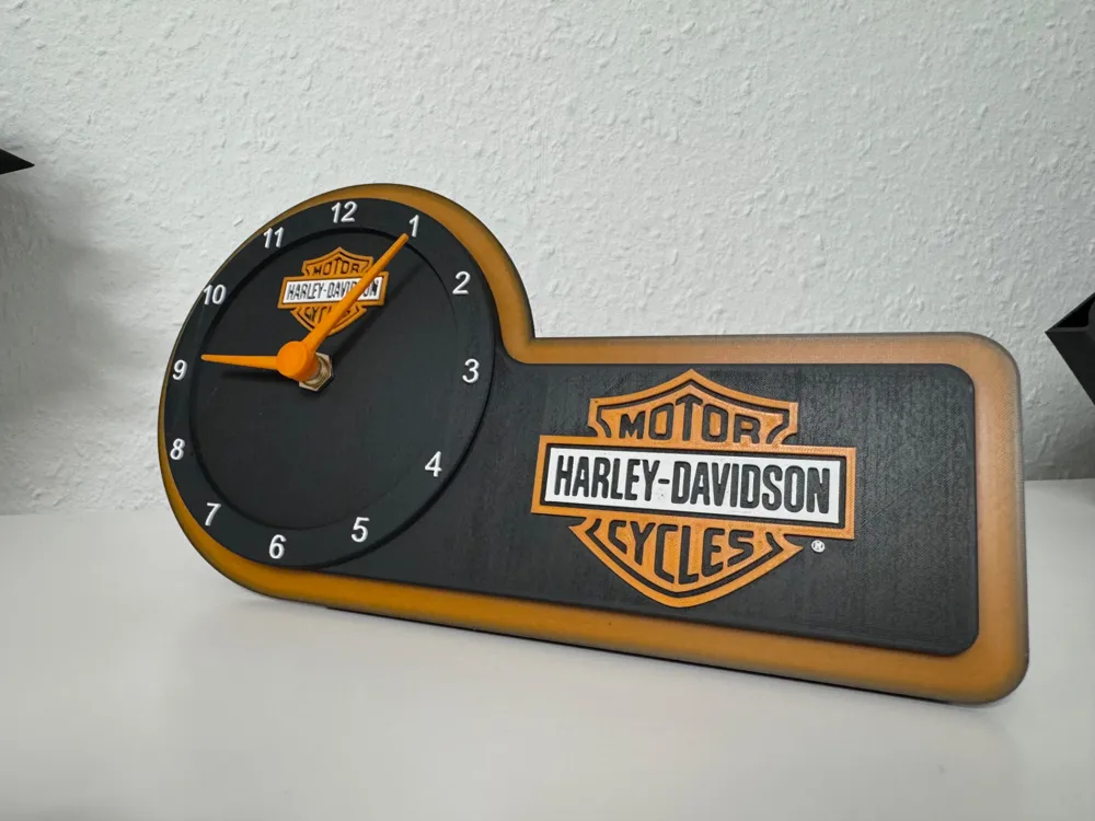 Harley Davidson Uhr / Clock Kit 011 by FAM-Prints MakerWorld: Download ...
