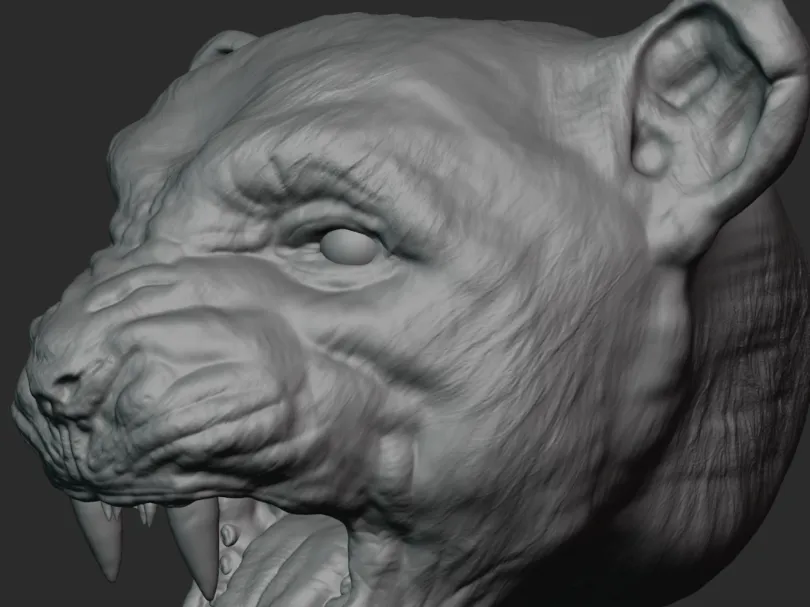 Panther bust by Andra MakerWorld: Download Free 3D Models