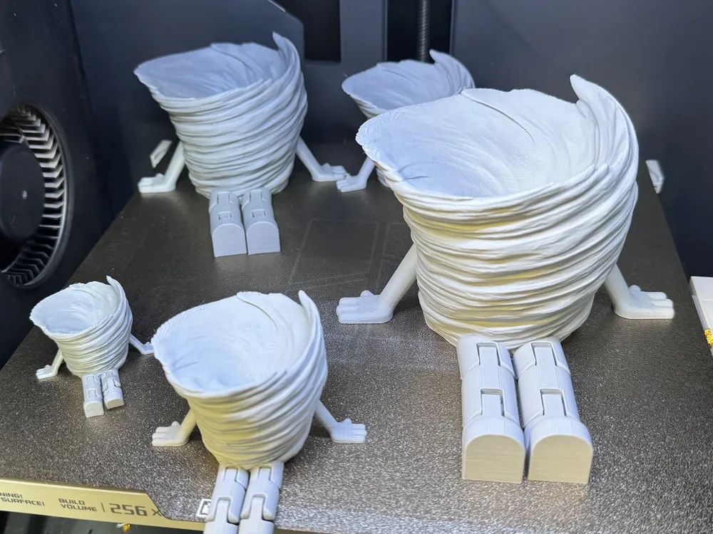 Tornado Buddy: EF1-EF5 Scale Buddy (No Supports) - Free 3D Print Model ...