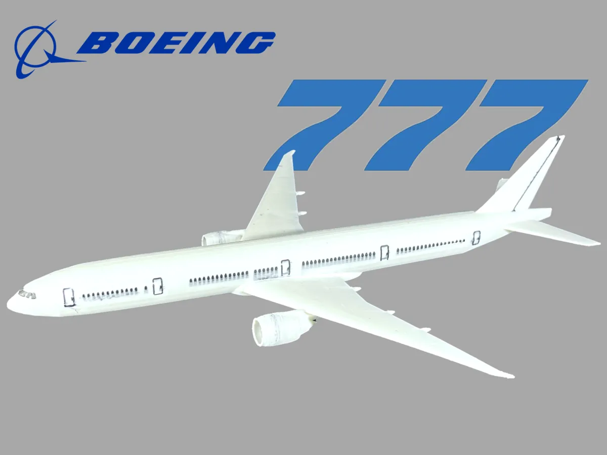 Boeing 777 Impresión multicolor - Modelo de impresión 3D gratuito ...