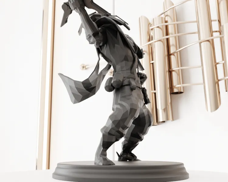 Pyke Low Poly Collection - League of Legends - Free 3D Print Model ...