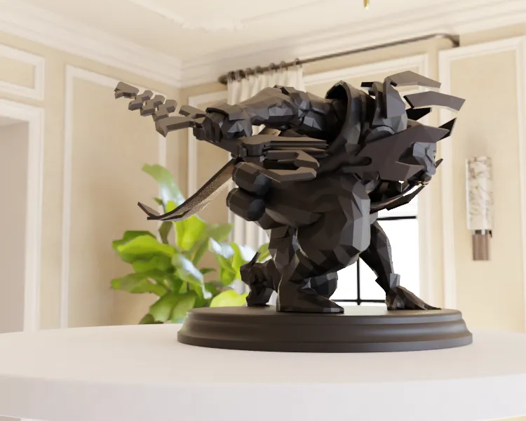 Pyke Low Poly Collection - League of Legends - Free 3D Print Model ...