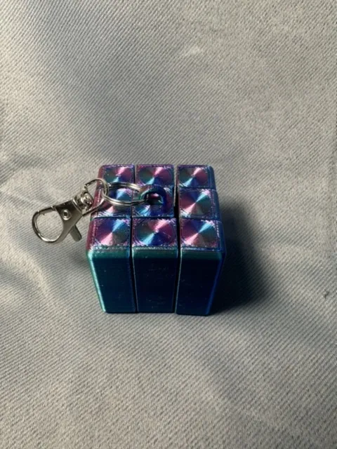 1.5 in Cube Fidget keychain W hole for eye screw by OTL3DPrints ...