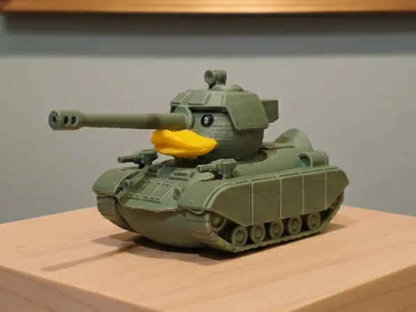 Tank duck, Duck Hunter, Jeep Duck, Cruise Duck - Free 3D Print Model ...