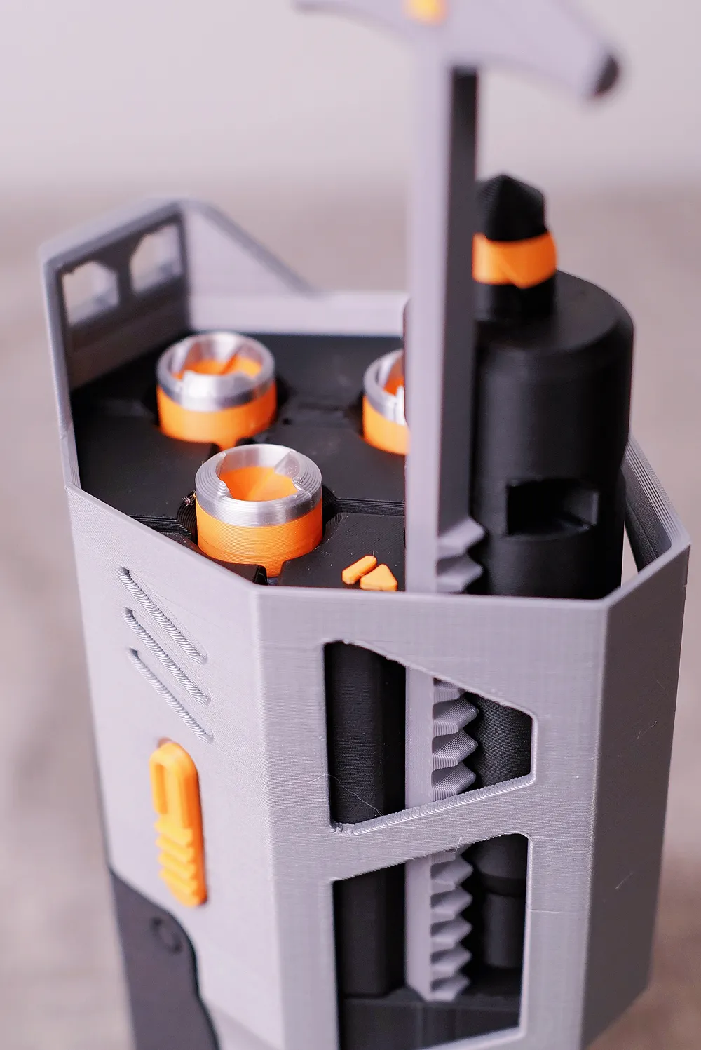 Missile folding frisbee launcher by Sheldon InPassion MakerWorld ...