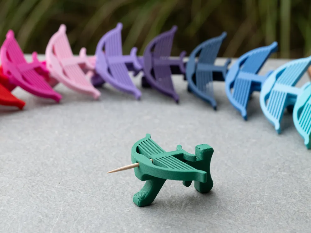 Mini Crossbow | Print in place by sdaendi MakerWorld: Download Free 3D ...