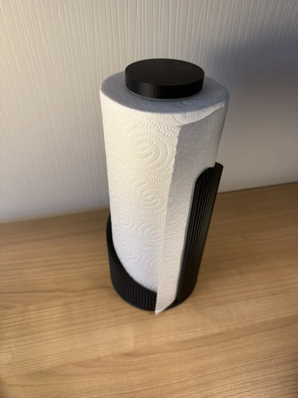Japandi paper towel holder - Free 3D Print Model - MakerWorld