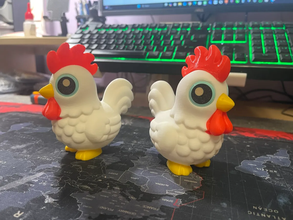 ALFREDO der Hahn – Niedlicher Cartoon-Vogel (Ohne AMS) – Kostenloses 3D ...