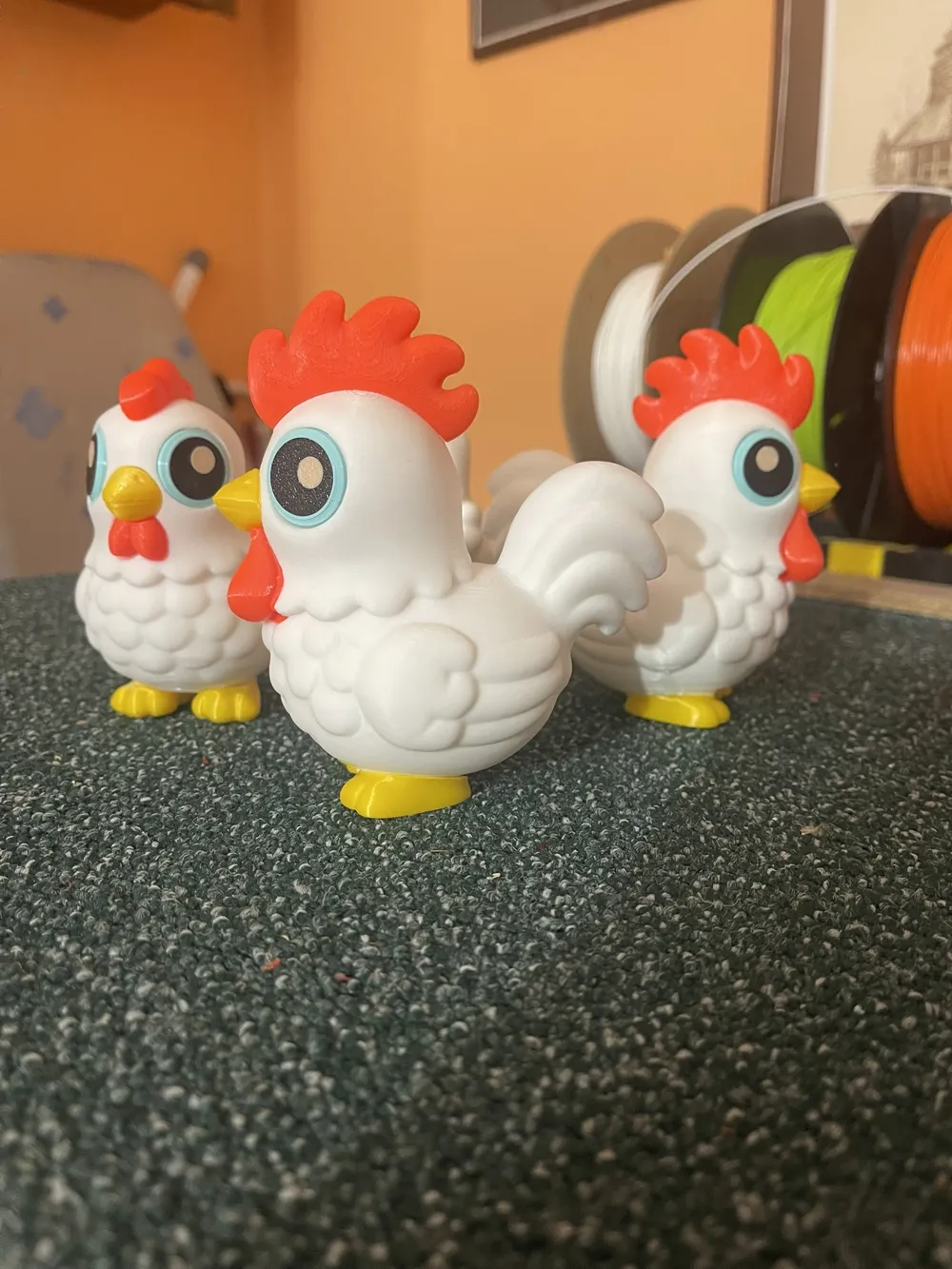 ALFREDO der Hahn – Niedlicher Cartoon-Vogel (Ohne AMS) – Kostenloses 3D ...