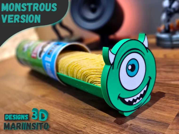 (Monstrous Version) Pringles Removal Tray with Lid by MARiiNSITO ...