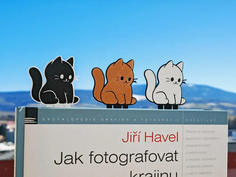 Cat Bookmark - Free 3D Print Model - MakerWorld