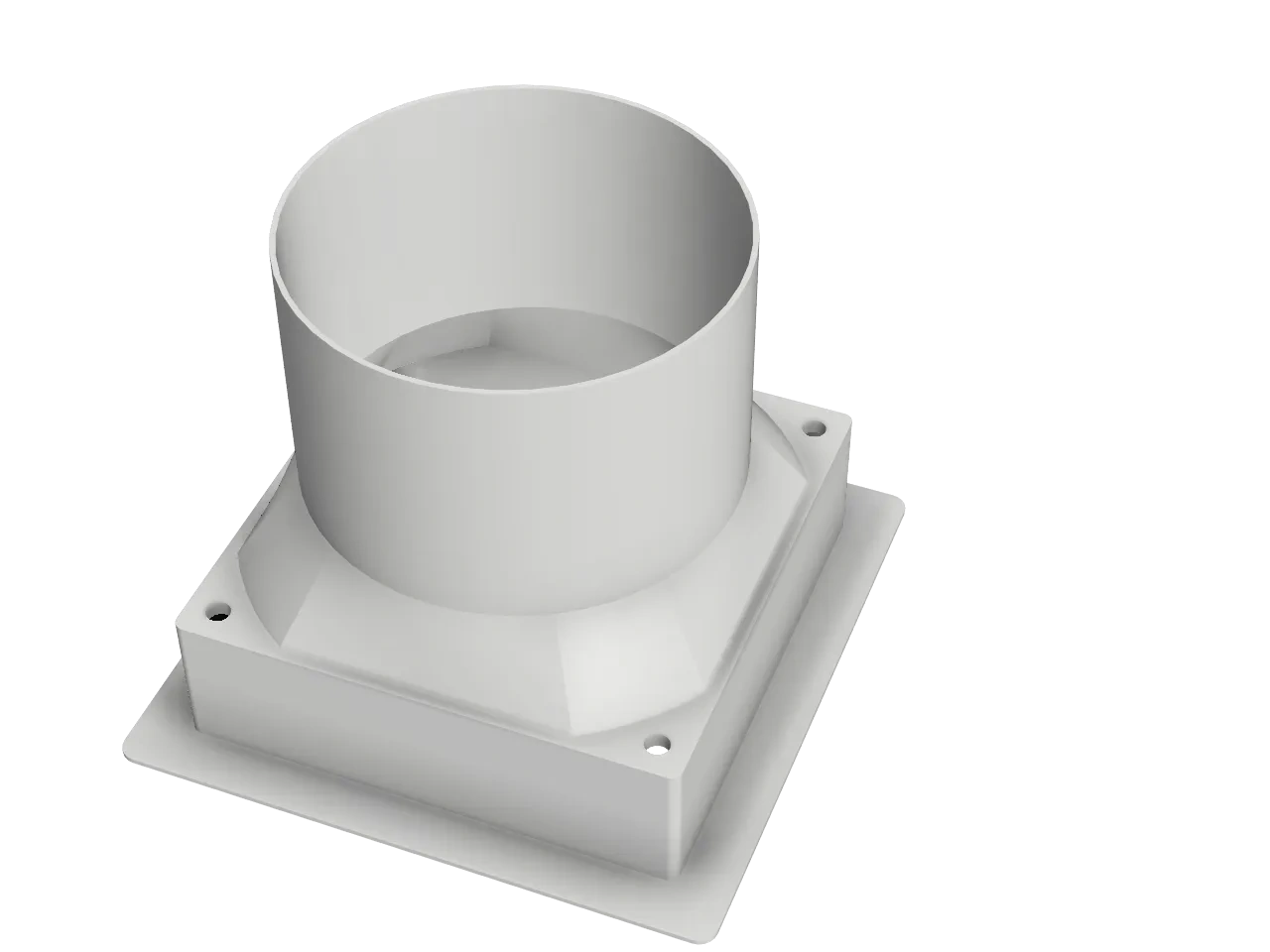 9cm fan to 8cm exhaust pipe by yz - MakerWorld