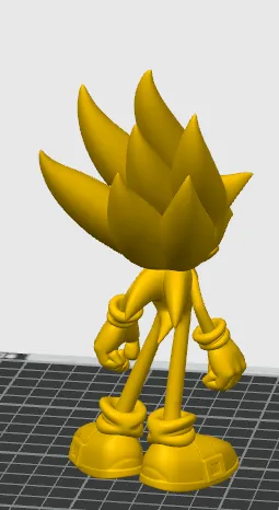 Super Sonic - Free 3D Print Model - MakerWorld