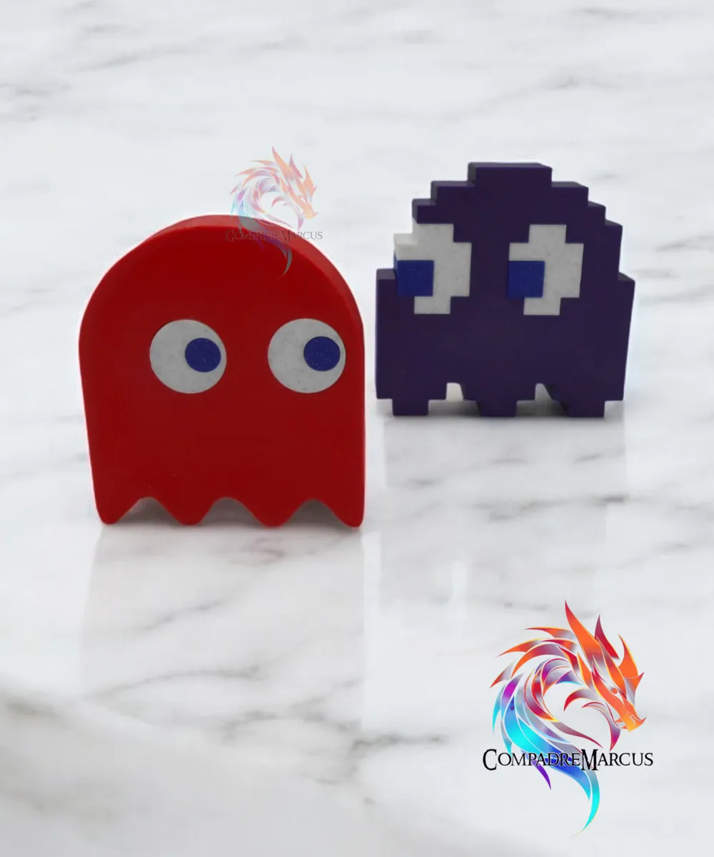 Pac-man ghosts evolution figures by Markus3D MakerWorld: Download Free ...