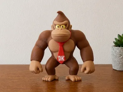 Donkey Kong - Free 3D Print Model - MakerWorld