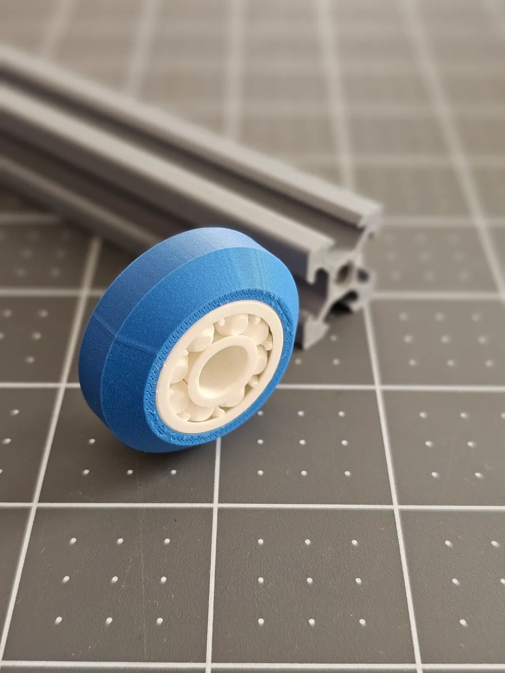 608 Bearing sized V Wheel for VSlot 2020 Extrusion - Free 3D Print ...