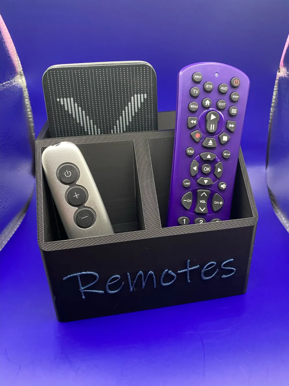 Remote Caddy by Darkwing53 - MakerWorld