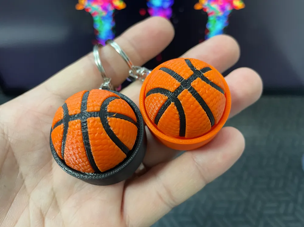 Basketball Fidget Clicker - Free 3D Print Model - MakerWorld