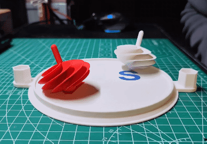 Air-powered gyro, wind-powered gyro by Antichamber - MakerWorld