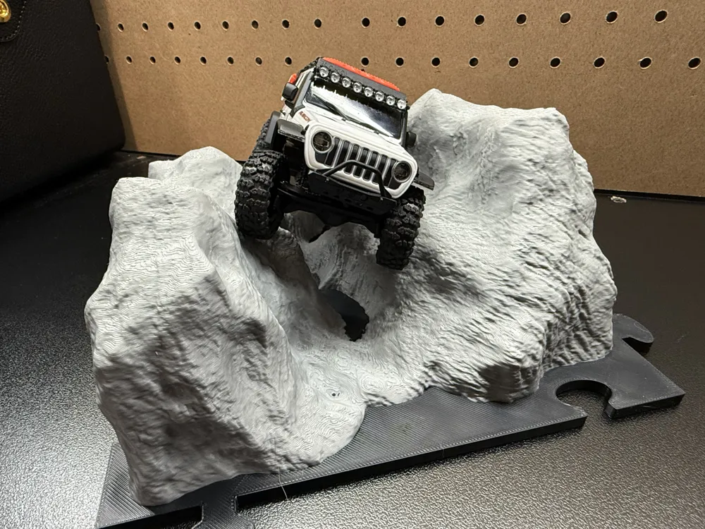 Crawler Park Rock Valley Obstacle - Free 3D Print Model - MakerWorld