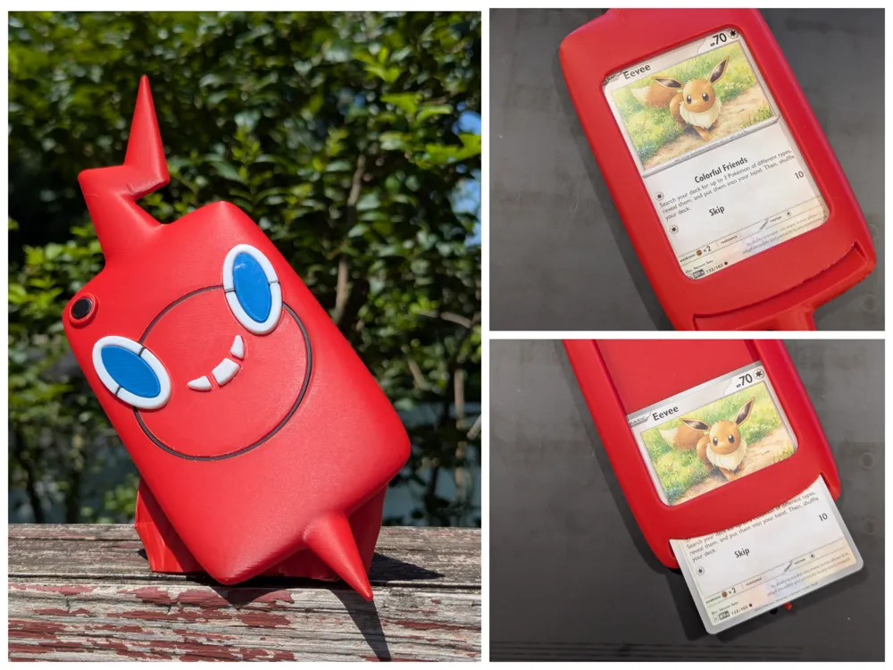 Pokémon Rotom Phone Pokédex - Card Holder by Kyle Altendorf MakerWorld ...