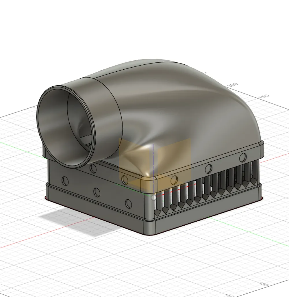 H2D magnetic exhaust by dromanol MakerWorld: Download Free 3D Models