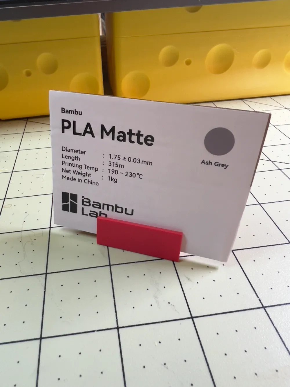 Filament Label Holder by rpkneumann - MakerWorld