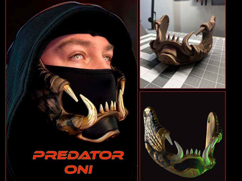 Predator Oni by DeKorverArt MakerWorld: Download Free 3D Models