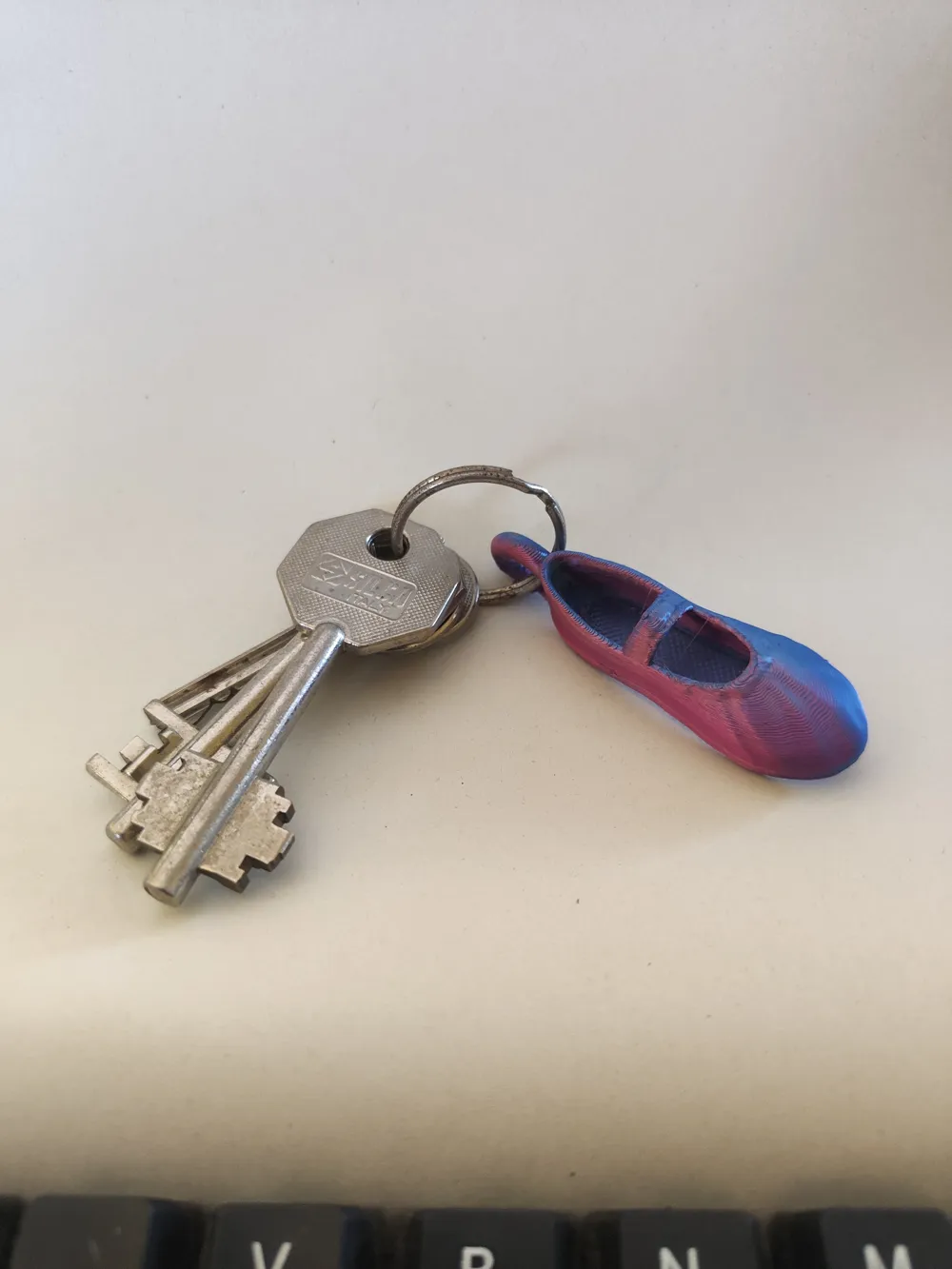 ballet shoes keyring, classic dance - Free 3D Print Model - MakerWorld