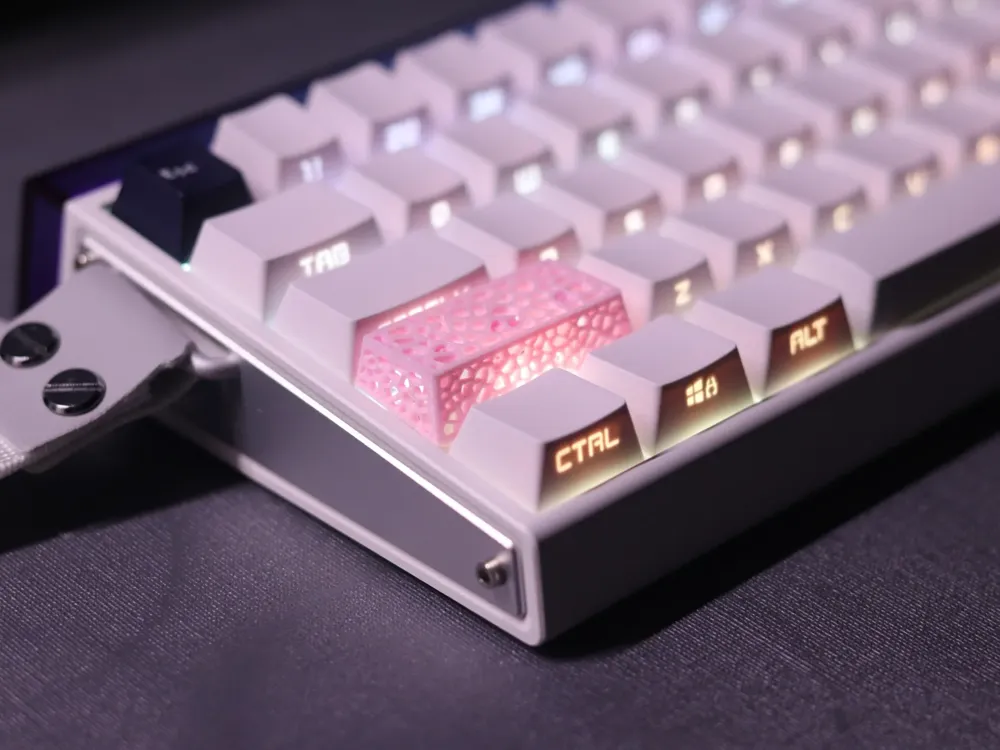 Openwork keycaps 2.25U_long shift and enter keys, weighing only 1.6~2g ...