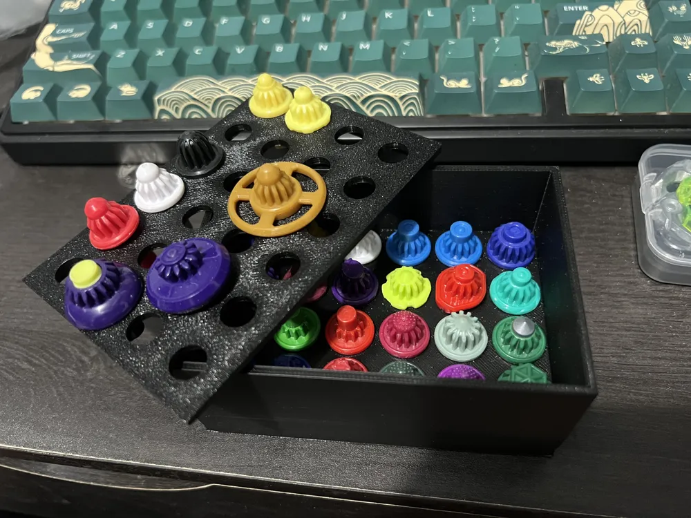 Beyblade X bit organizer/box - Free 3D Print Model - MakerWorld