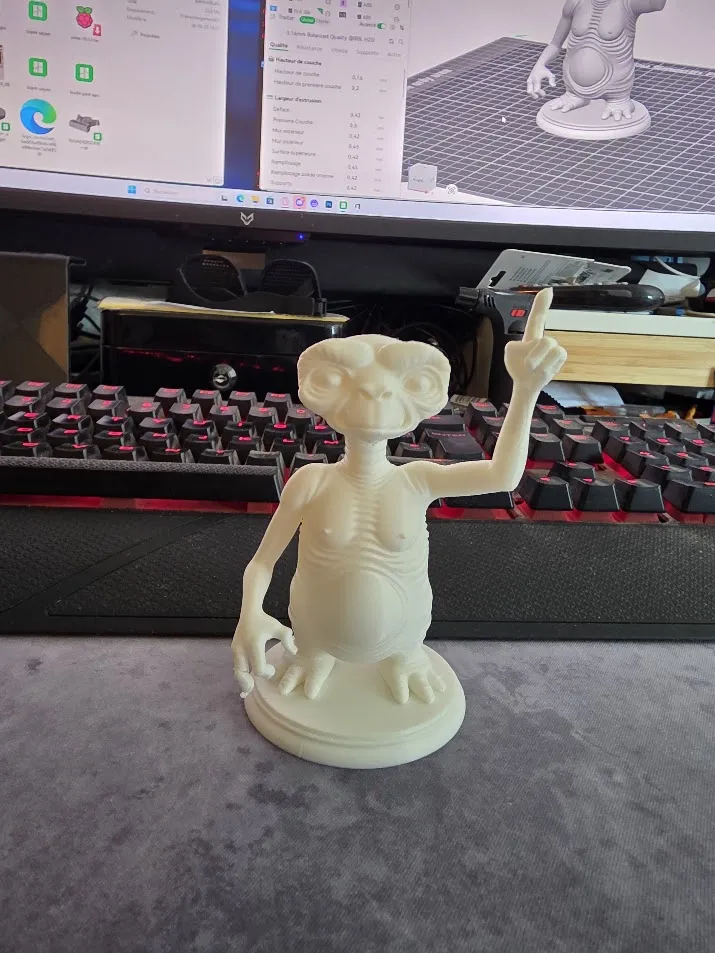 E.T el extraterrestre - Modelo de impresión 3D gratuito - MakerWorld