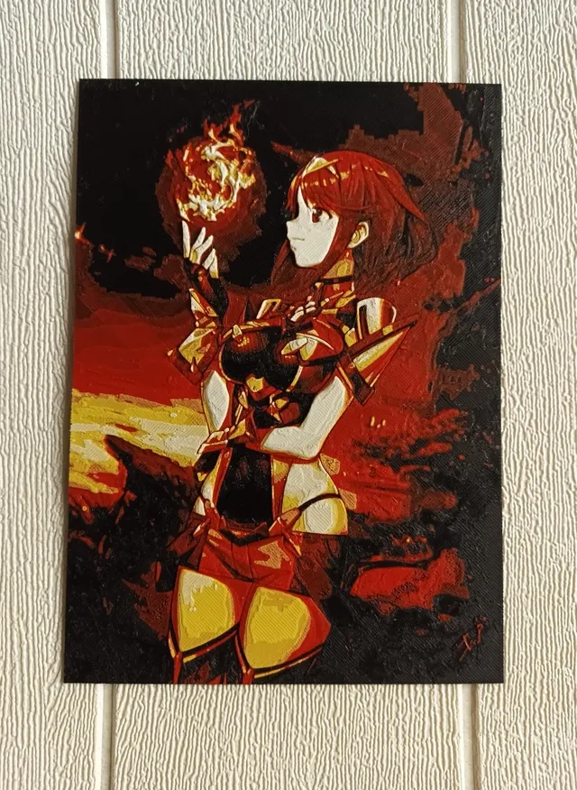 Pyra (Xenoblade Chronicles 2) - HueForge by Garder3D - MakerWorld