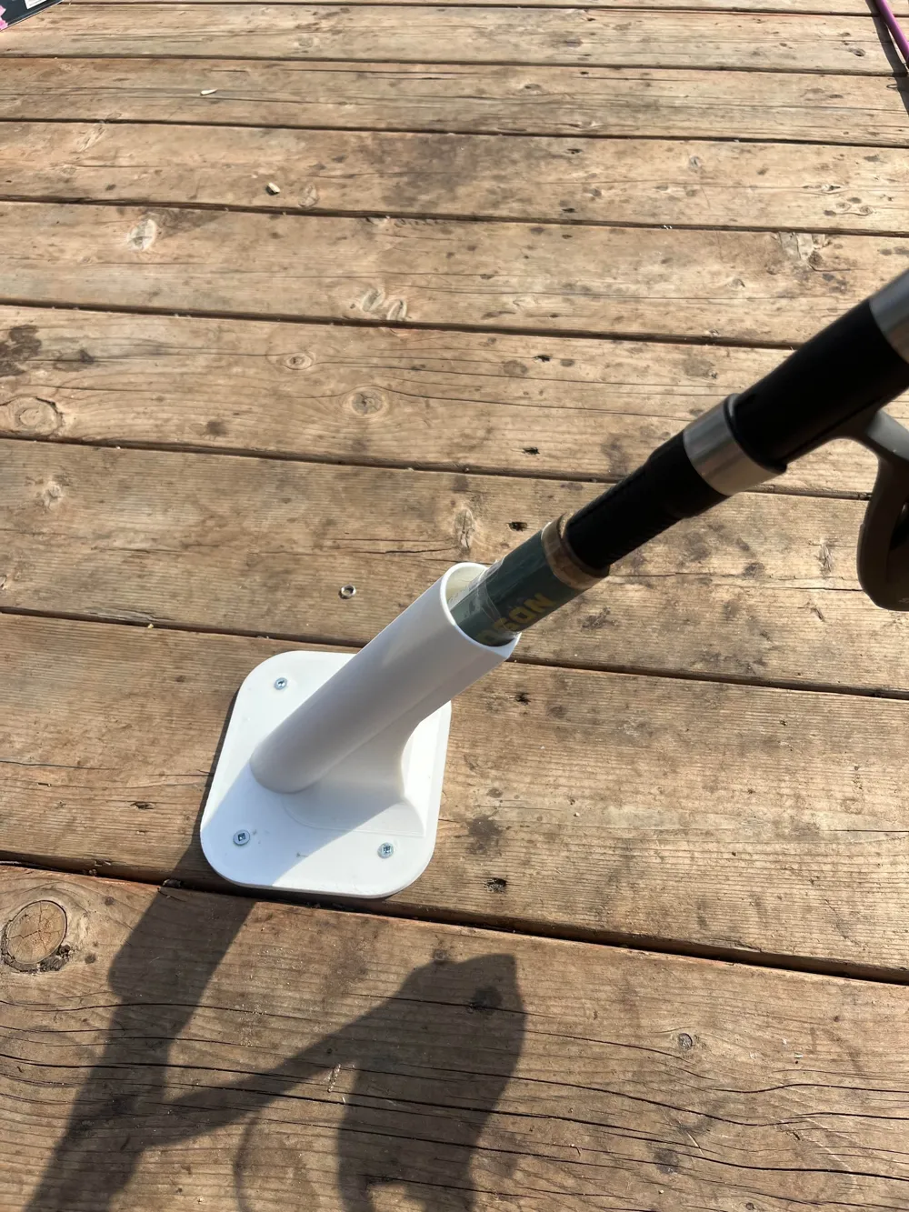 3D Printed Fishing Rod Holder–No Supports Required - Free 3D Print ...