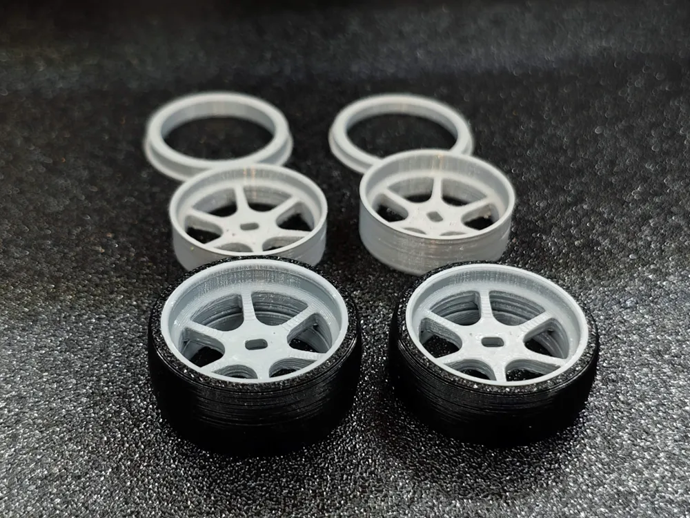 WLToys K969 K989 drift wheels (rims) 27mm 1/28 v3 by mojo_joyo ...