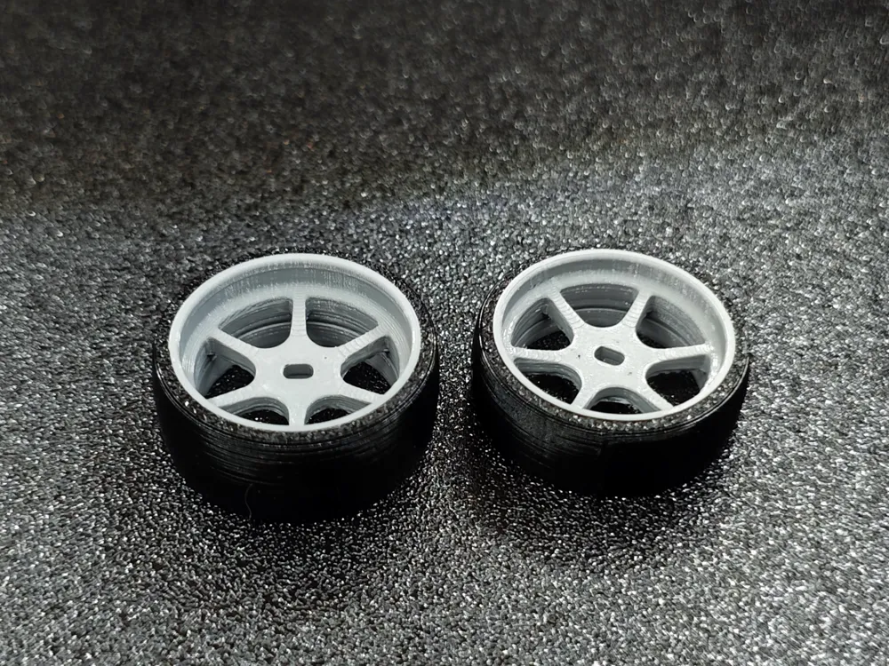 WLToys K969 K989 drift wheels (rims) 27mm 1/28 v3 by mojo_joyo ...